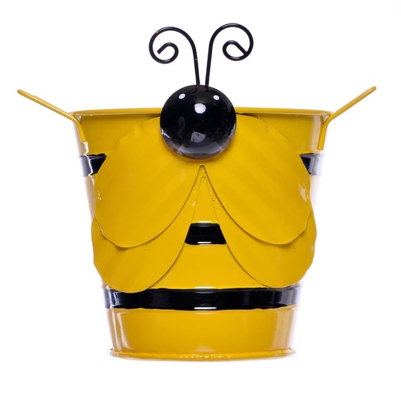 Accents | Decorative 3d Metal Bee Buckets 45in Hanging Pot Decorations ...